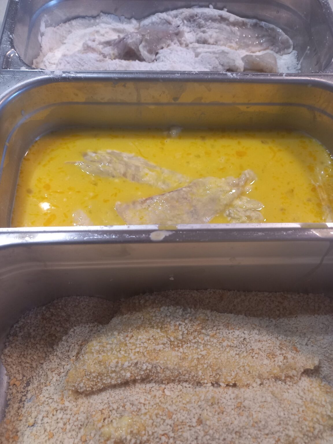 Crumbed fish with creamed nettles - Grow, gather, fish and hunt good food